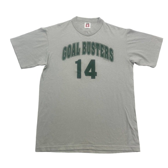 Unbranded | Shirts | Vintage Shirt Adult Medium M Green Goal Busters 9s ...
